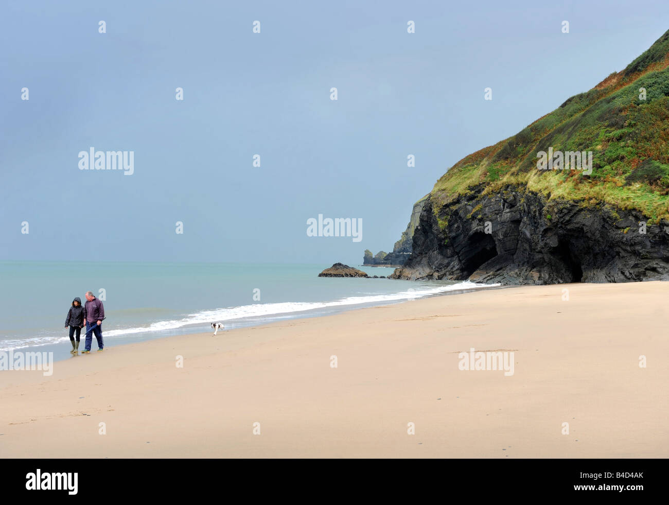 Penbryn rocks hi-res stock photography and images - Alamy