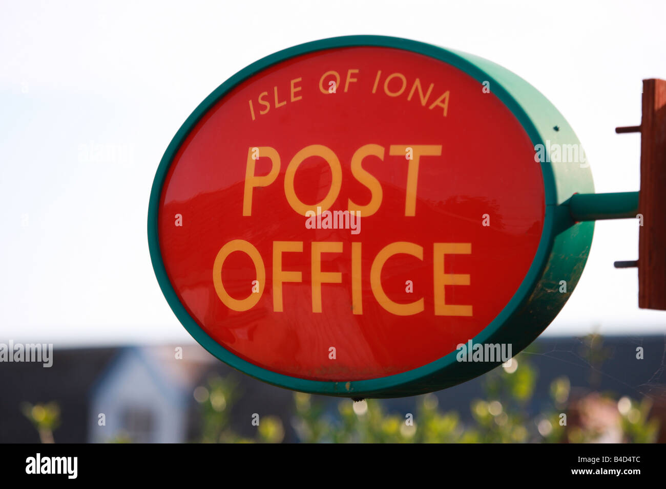 Iona Post Office sign Stock Photo - Alamy