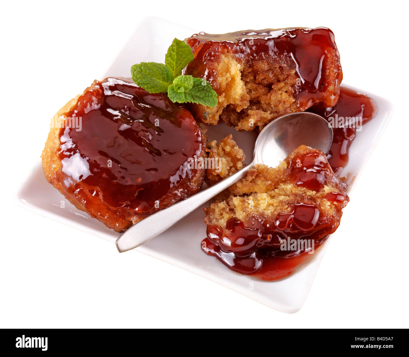 JAM ROLY POLY PUDDING Stock Photo - Alamy