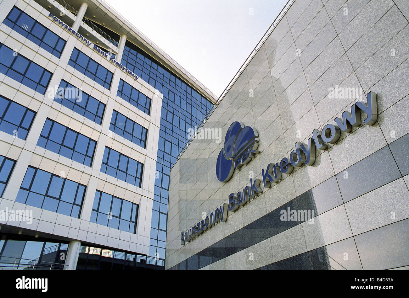 The main office of the PBK Bank, Warsaw, Poland Stock Photo - Alamy