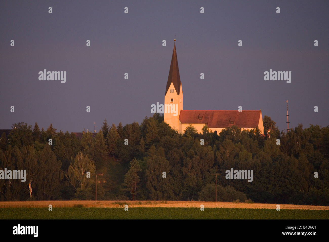 Kosching Bayern between Munich and Nurnberg Germany Stock Photo - Alamy