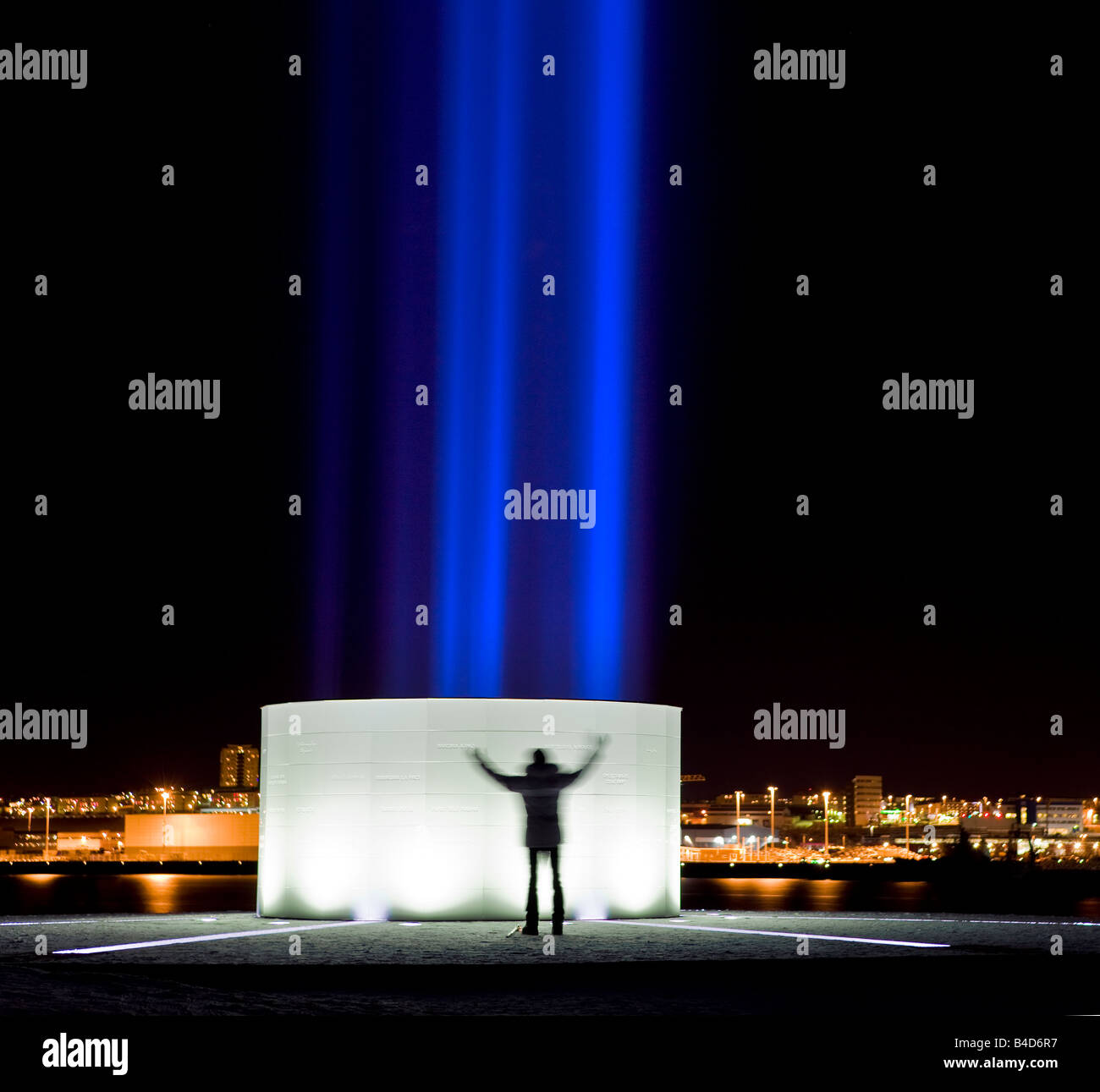 Imagine peace tower reykjavik, iceland hi-res stock photography and ...