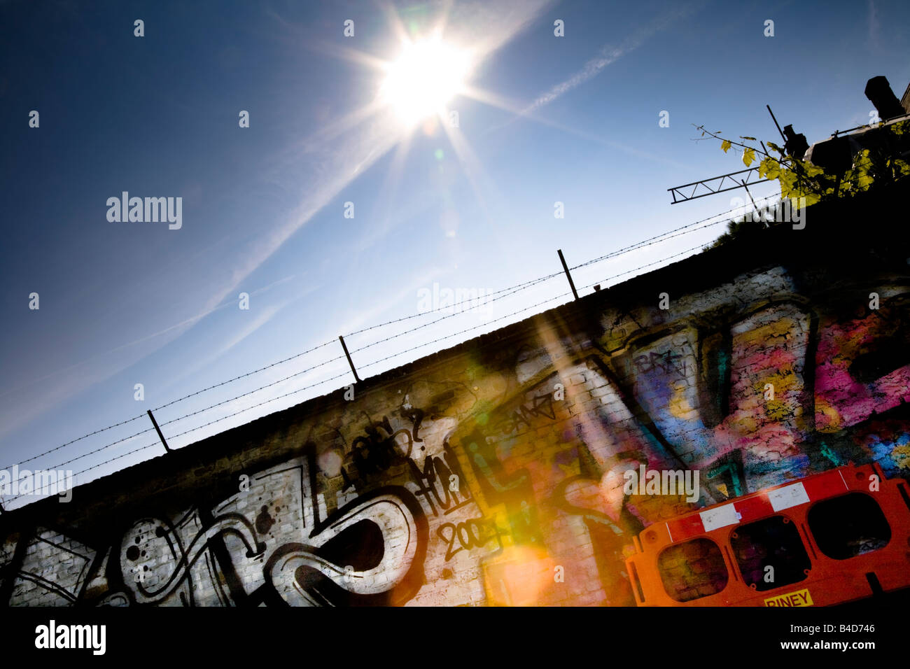 urban decay wasteland deprived area city bleak Stock Photo - Alamy