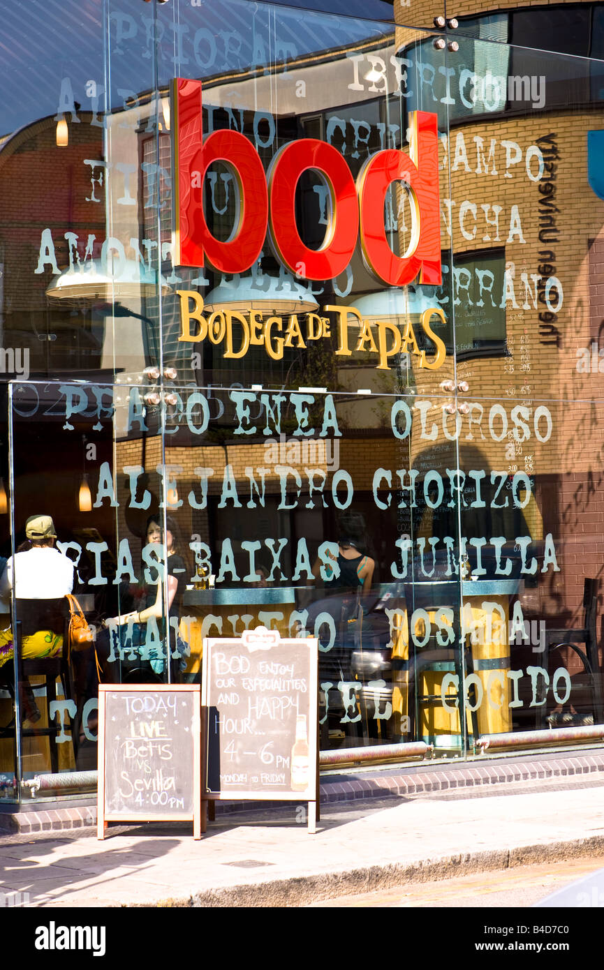Modern design Spanish tapas restaurant Camden NW1 London United Kingdom ...
