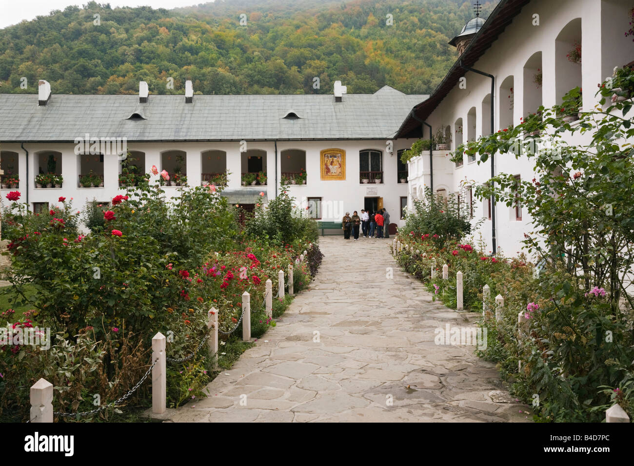 Cozia Transylvania Romania Europe 14th century fortified Monastery ...