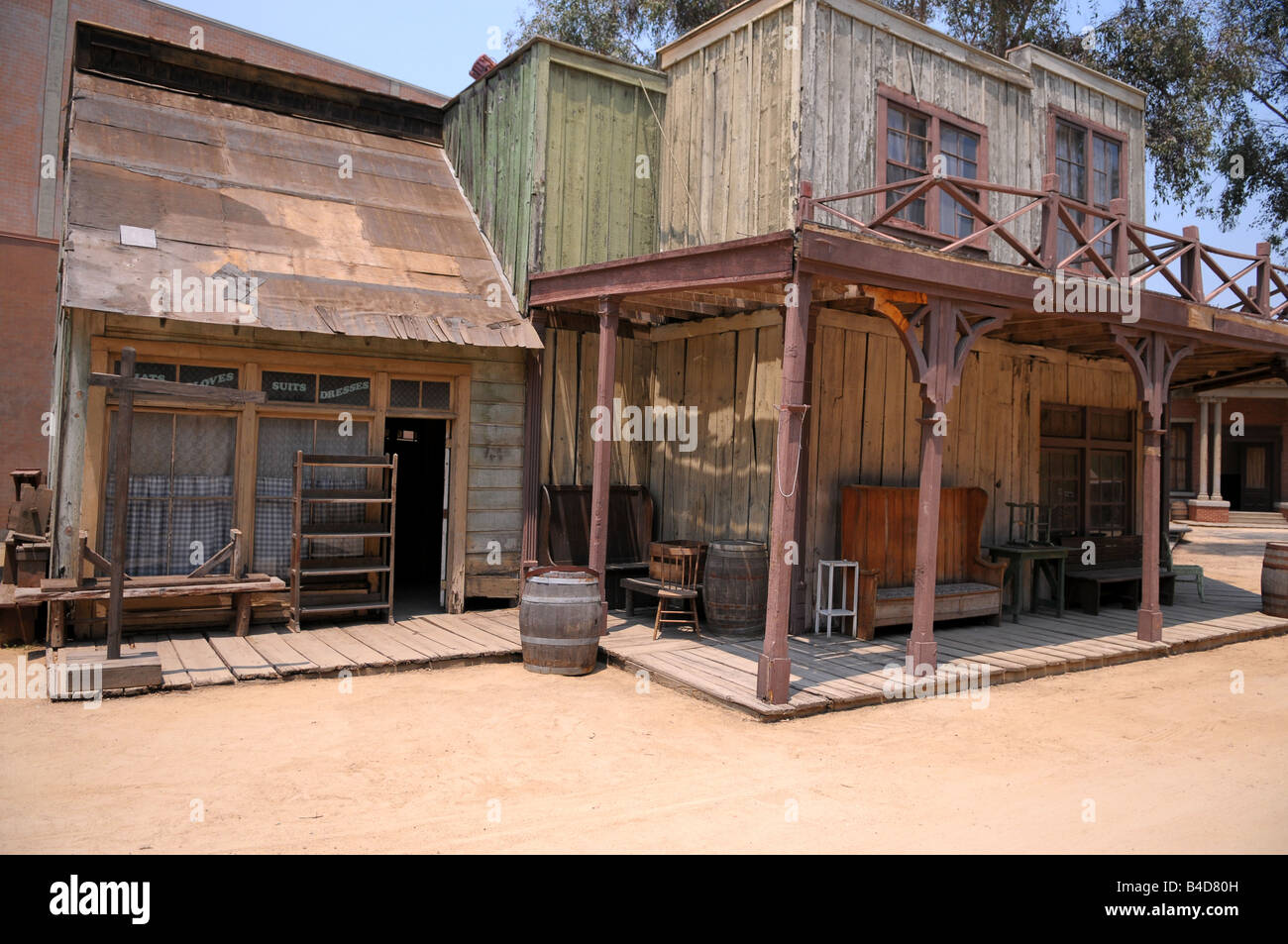 Hollywood film set Stock Photo - Alamy