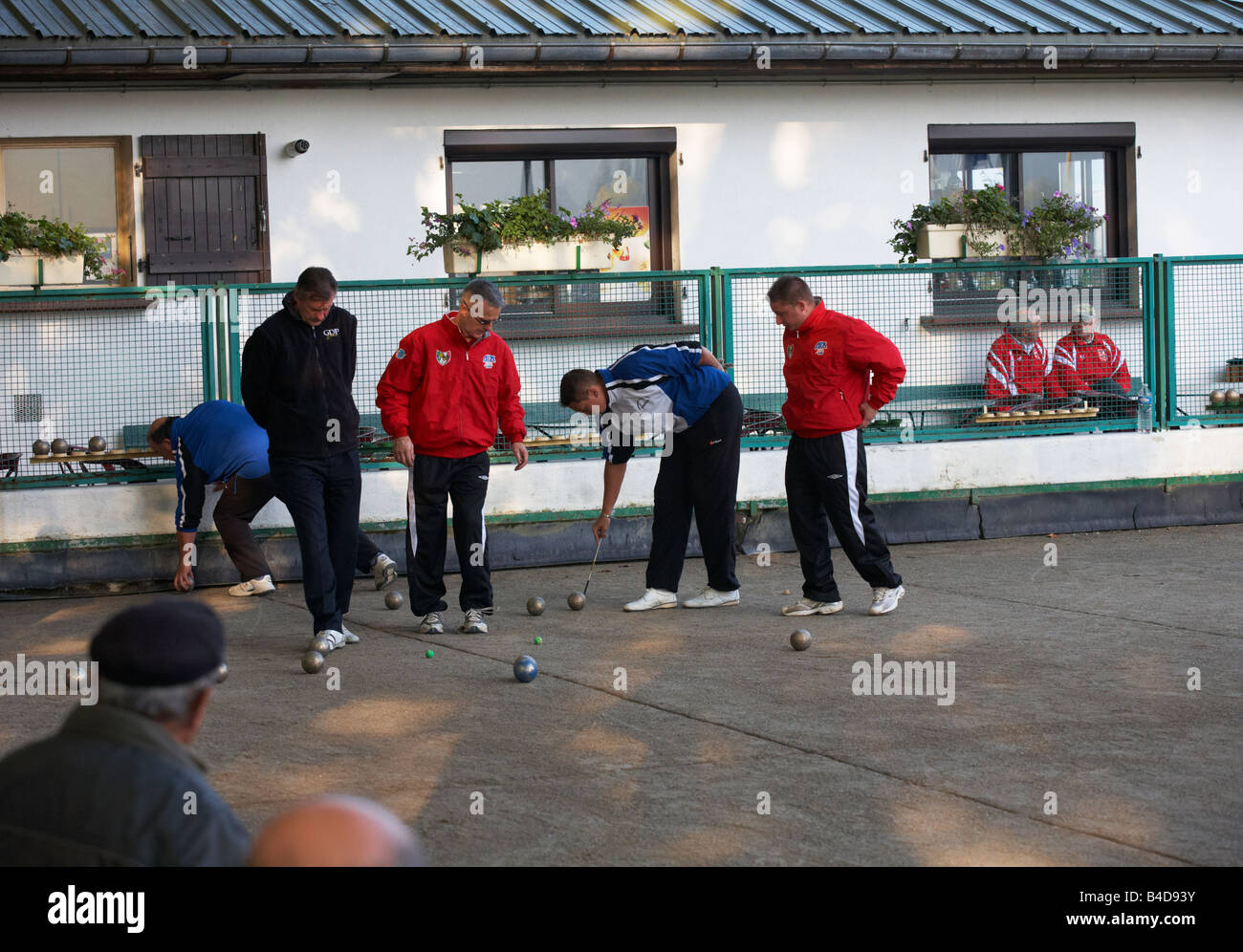 Petanque match hi-res stock photography and images - Alamy