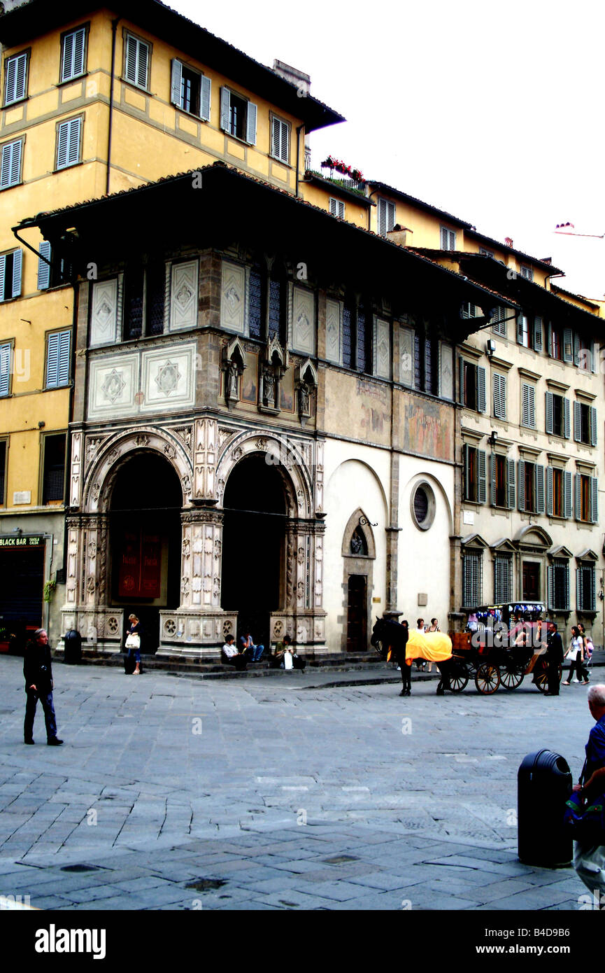 Street Scene Florence Stock Photo - Alamy