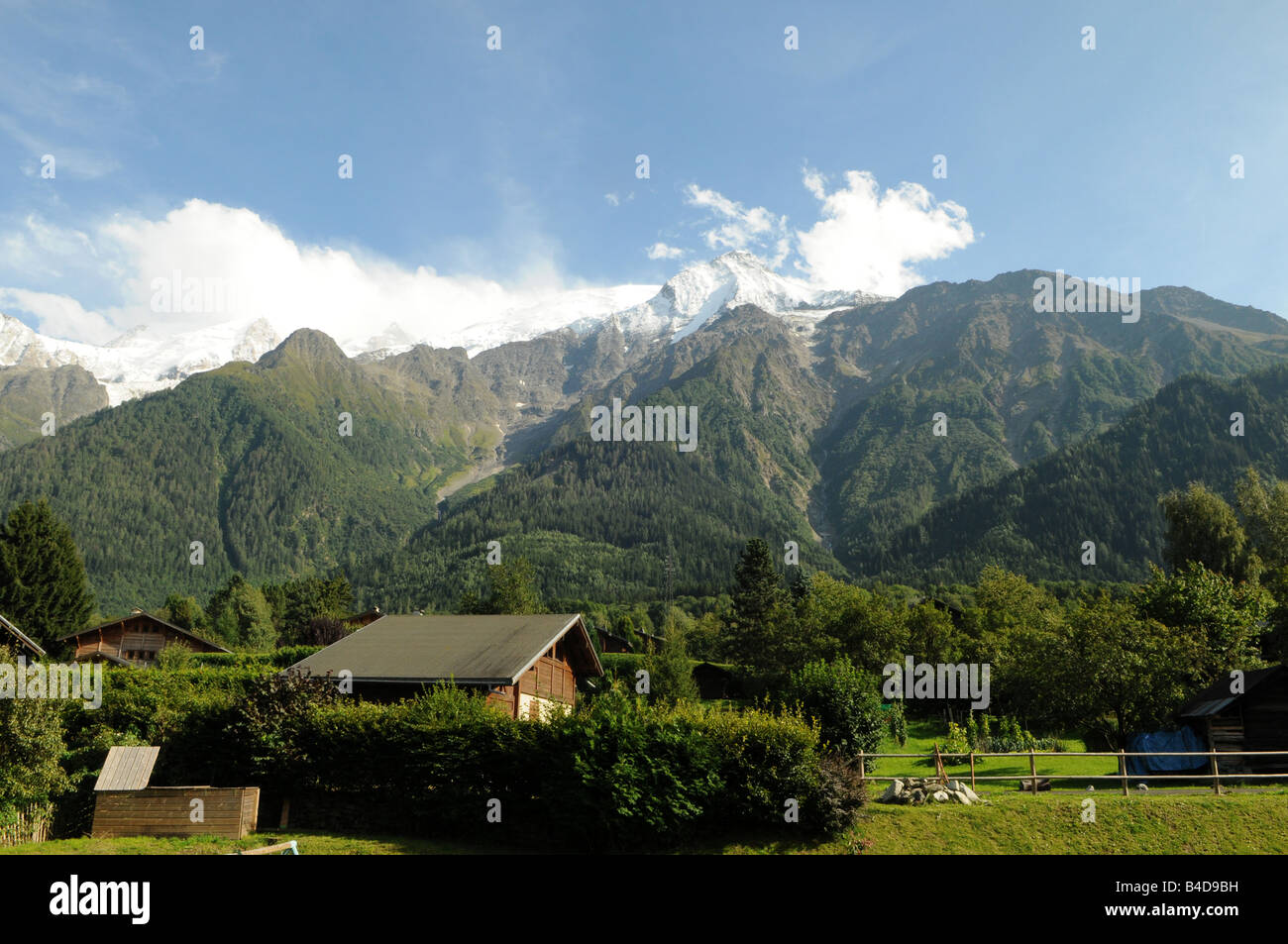 Les Houches France Stock Photo - Alamy