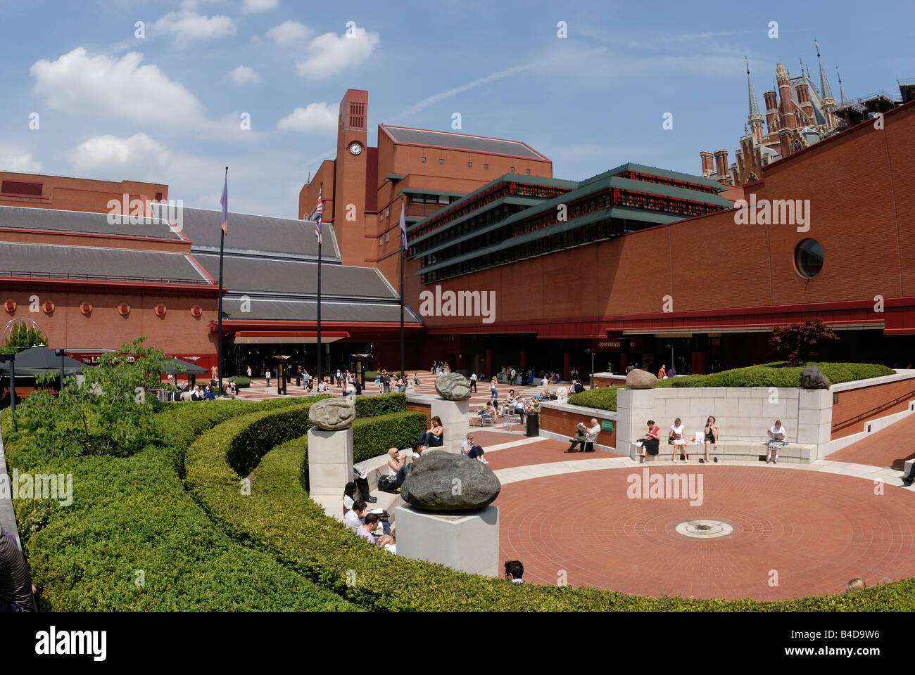 The British Library, London, England Stock Photo - Alamy