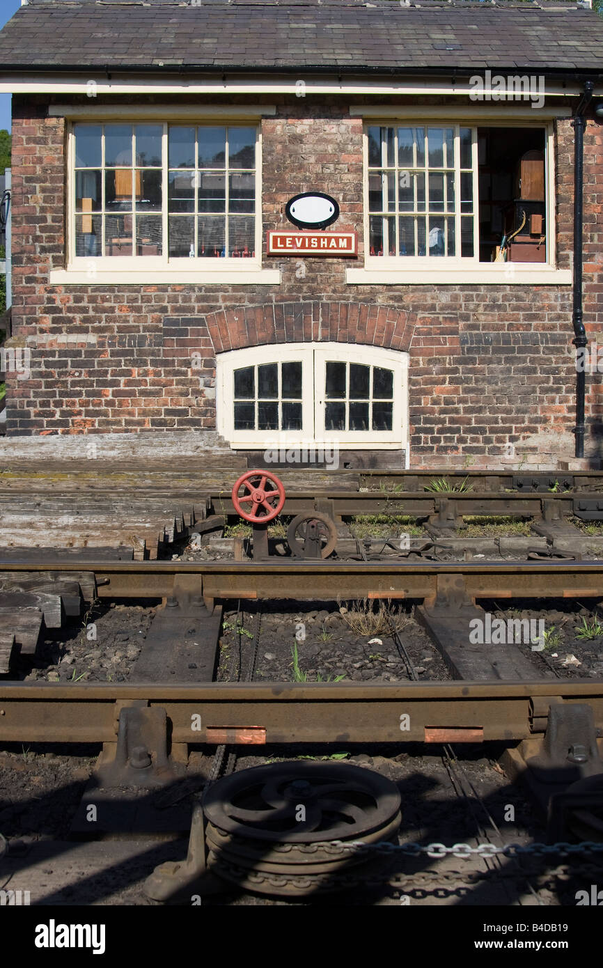 Levisham Train Station, North Yorkshire, England Stock Photo - Alamy
