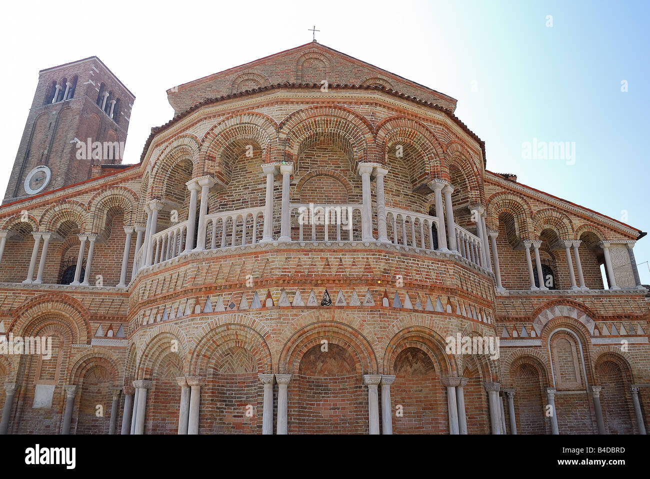 Murano,Venice, Italy,the church of St.Mary and St.Donato Stock Photo ...