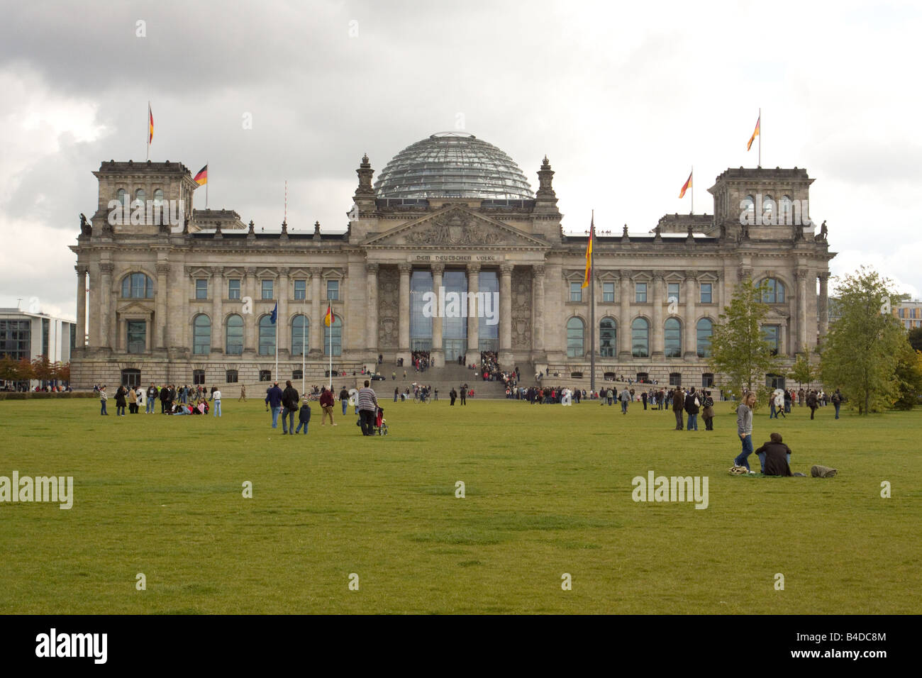 Reichstag German Parliment Building Berlin Germany Stock Photo - Alamy