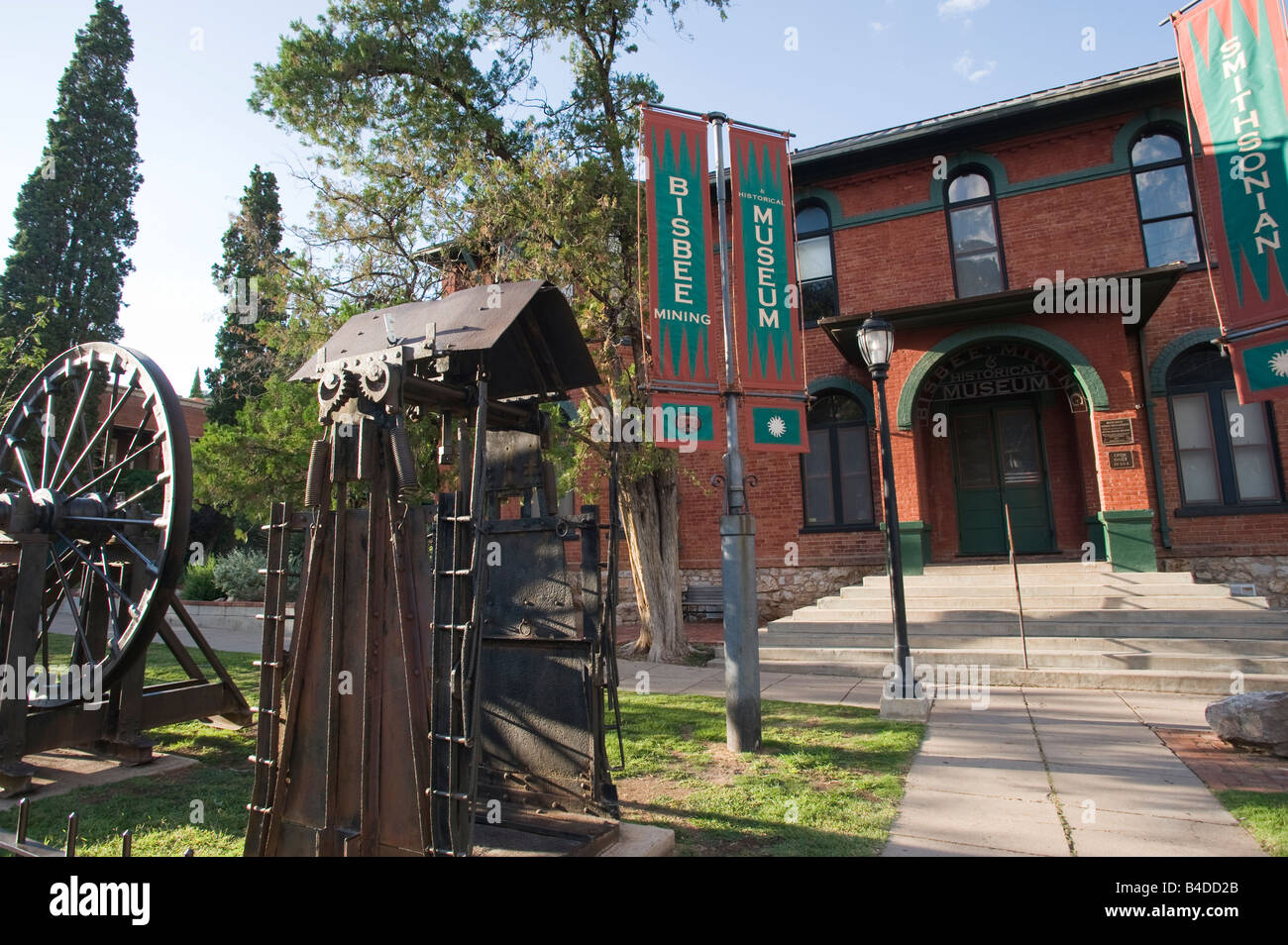 Bisbee Mining and Historical Museum, Bisbee Arizona Stock Photo - Alamy