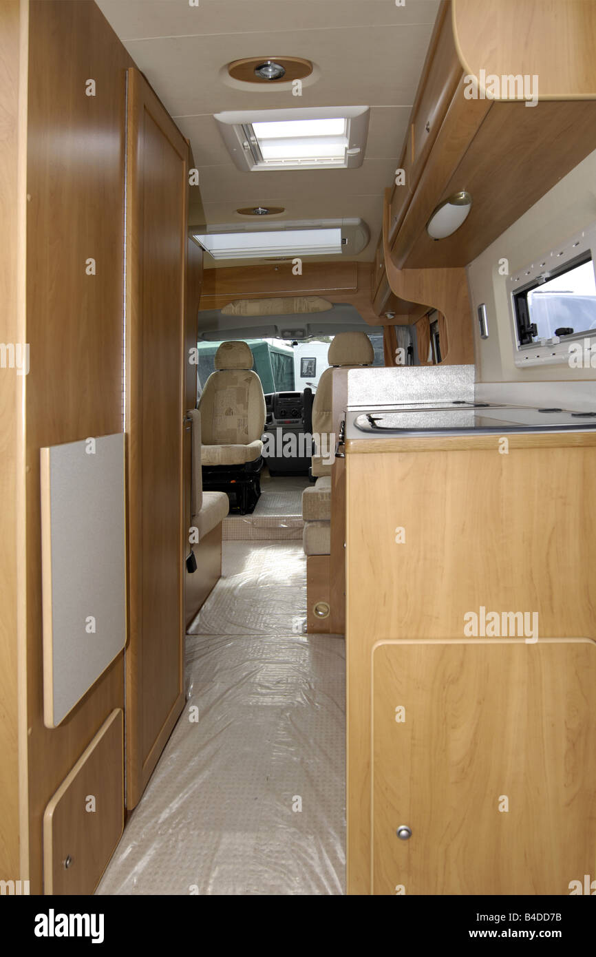 Interior slimline motorhome van sales hi-res stock photography and ...