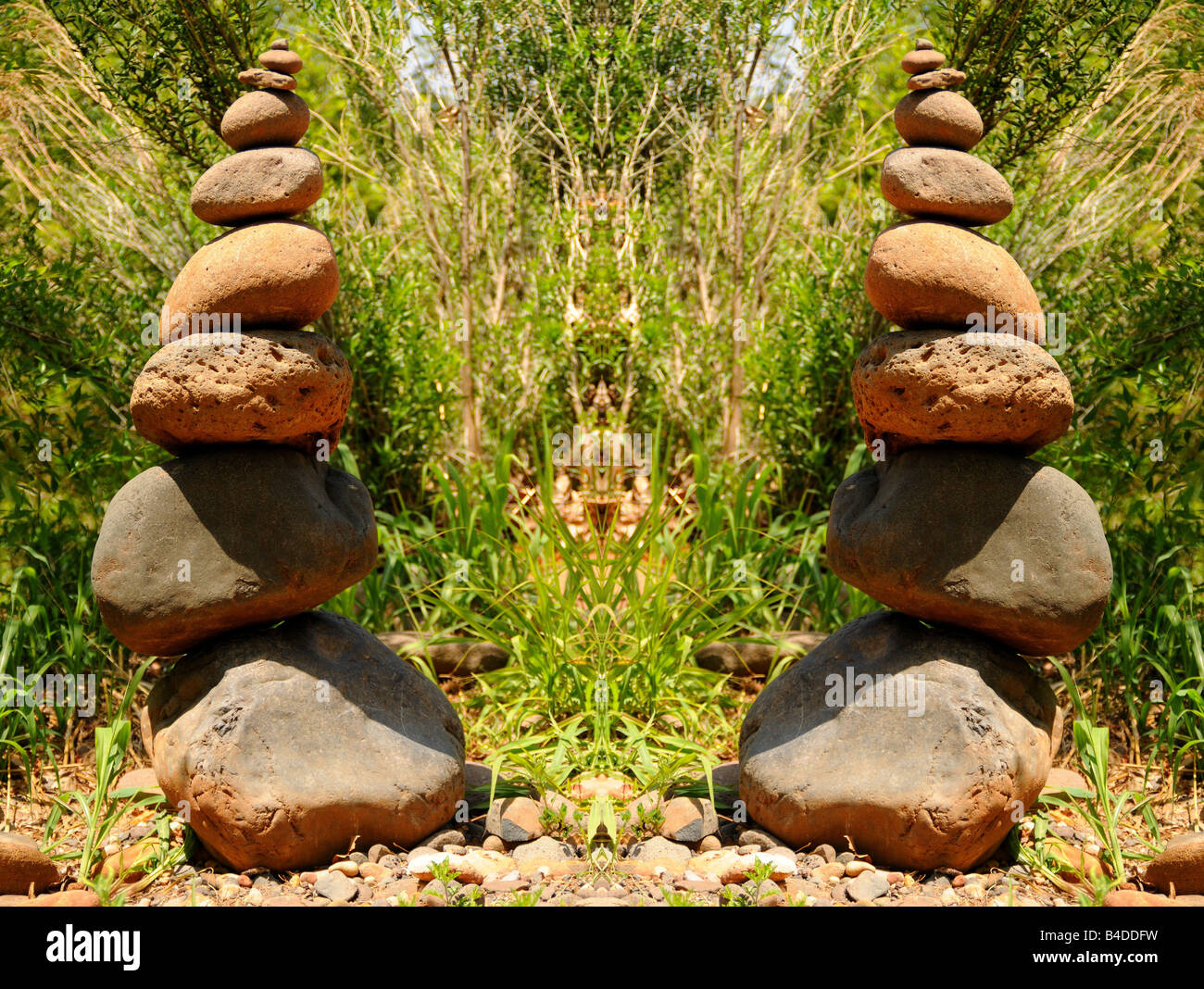 Stacked stones arizona hi-res stock photography and images - Alamy