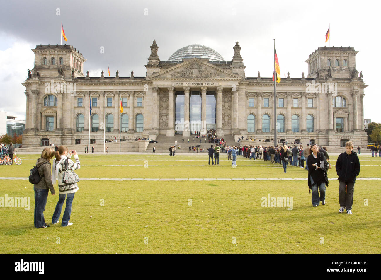Reichstag German Parliament Building Berlin Germany Stock Photo - Alamy