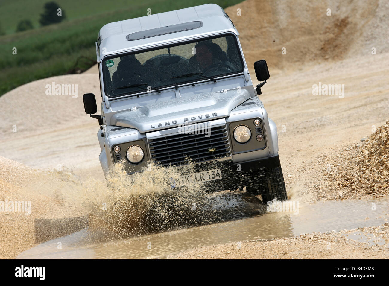 Land Rover Defender 110 TD4 Station SE, model year 2007-, silver ...