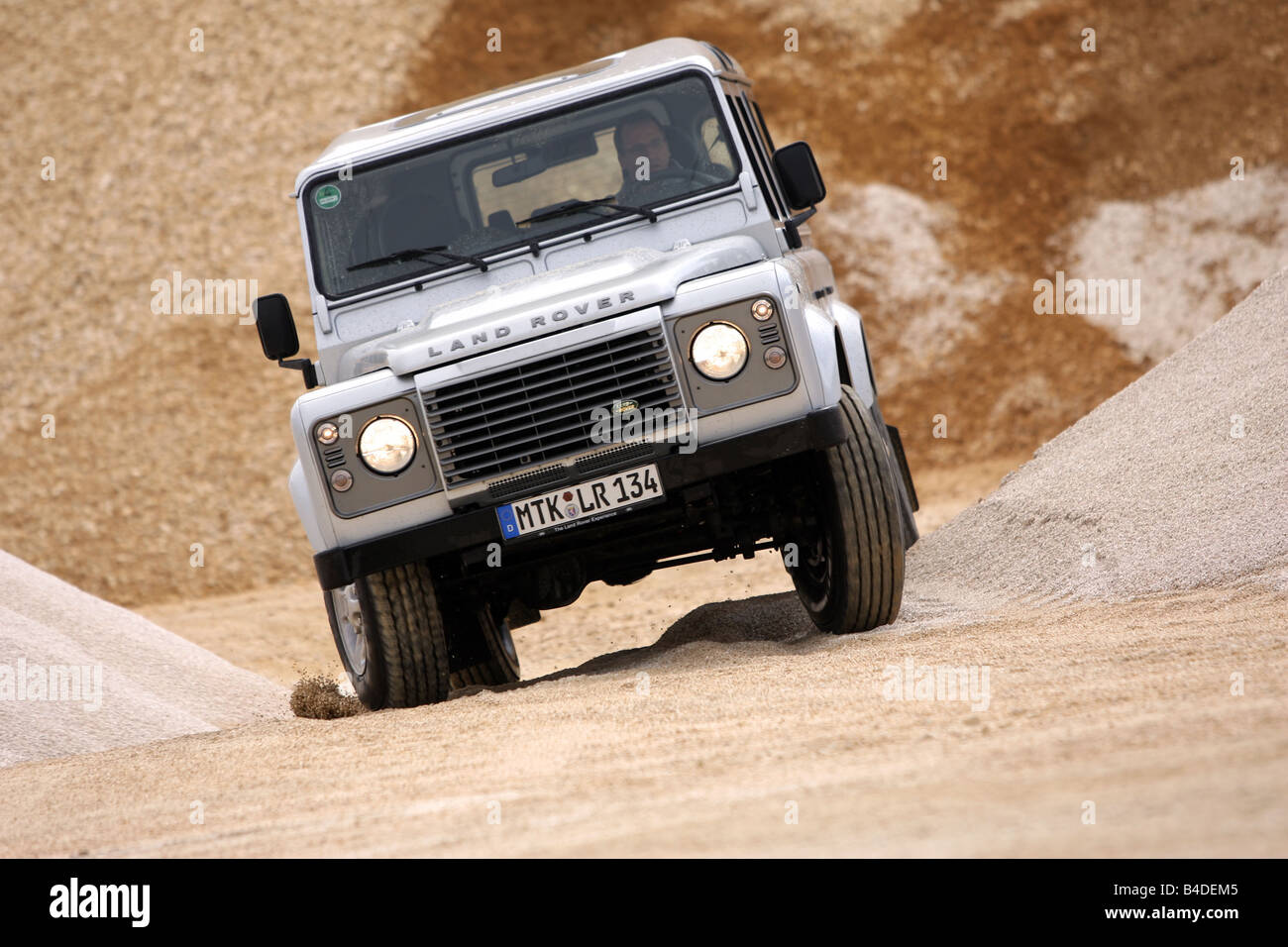 Land Rover Defender 110 TD4 Station SE, model year 2007-, silver ...
