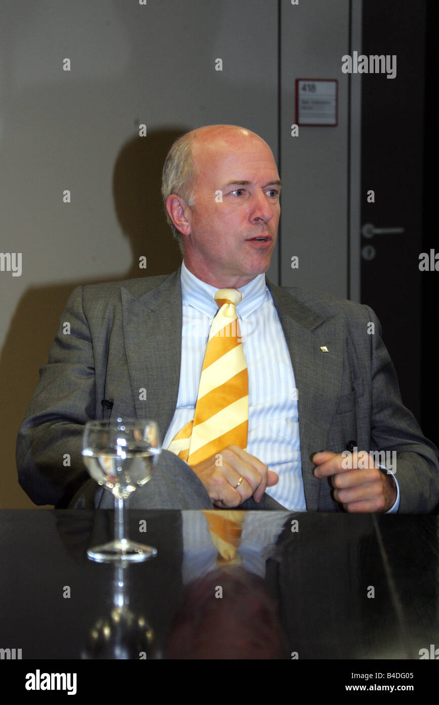 Carl Peter Foster, chairman of Opel , GM Group Vice President ...