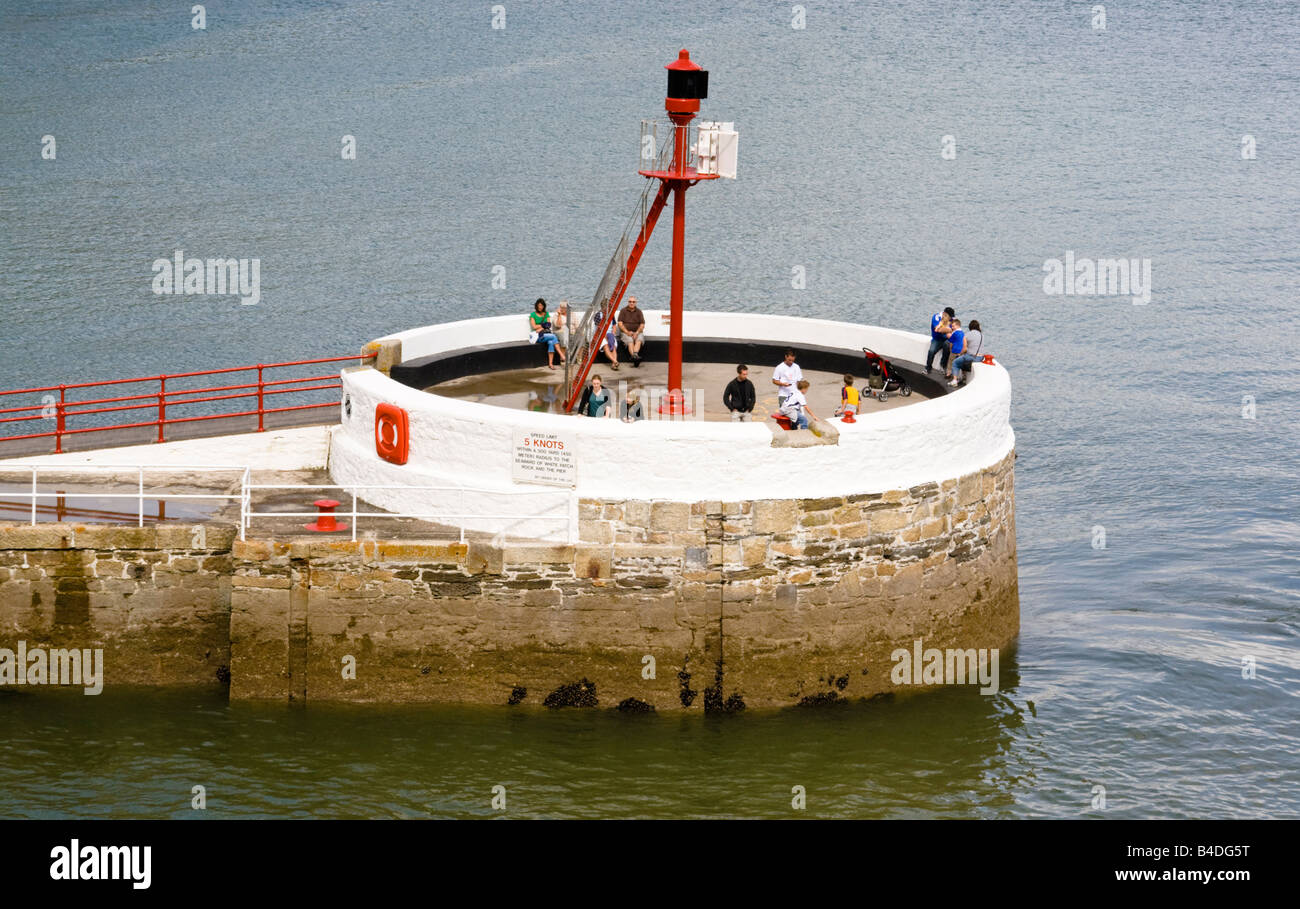 Banjo pier looe cornwall uk hi-res stock photography and images - Alamy