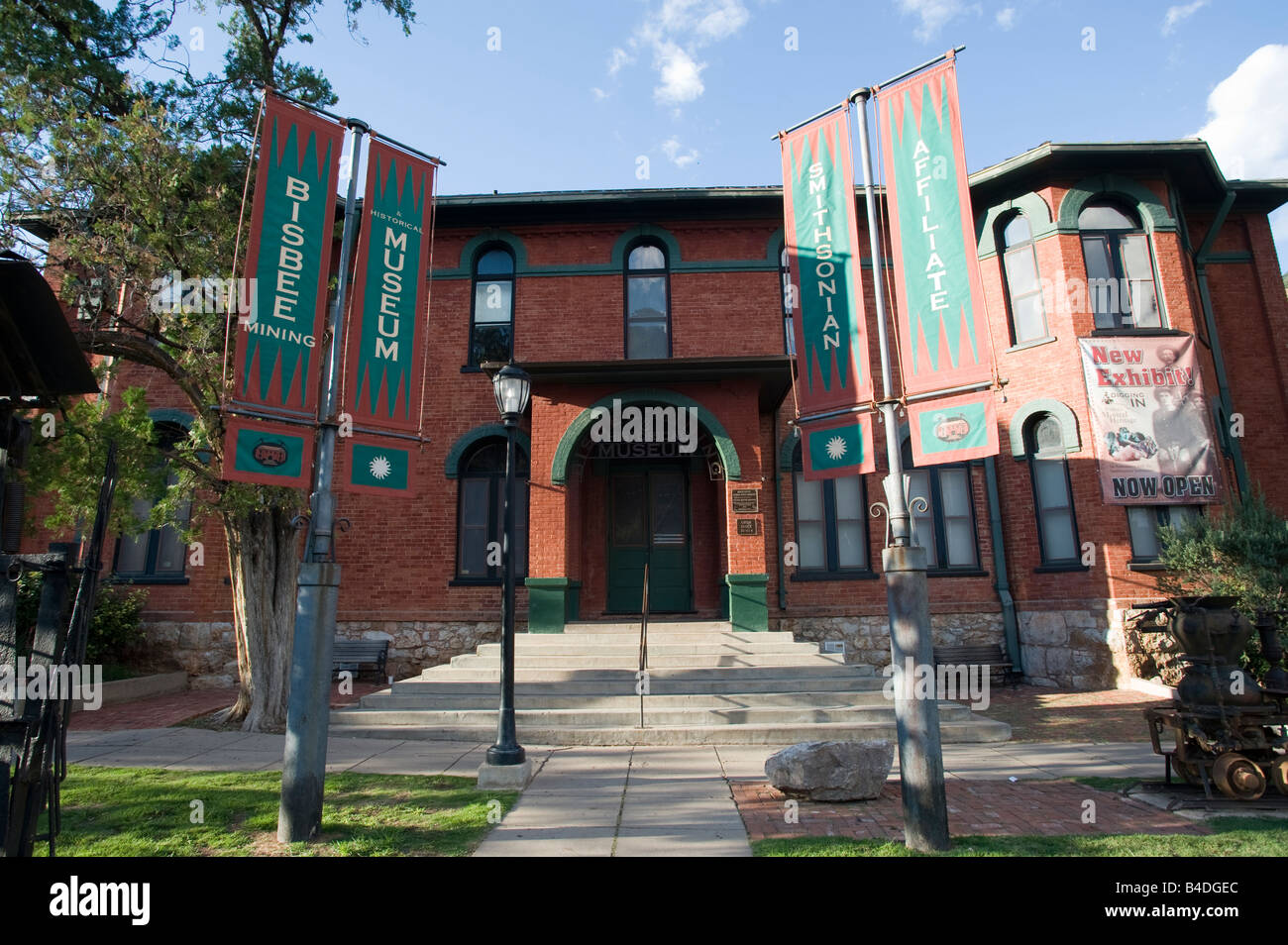 Bisbee Mining and Historical Museum, Bisbee Arizona Stock Photo - Alamy
