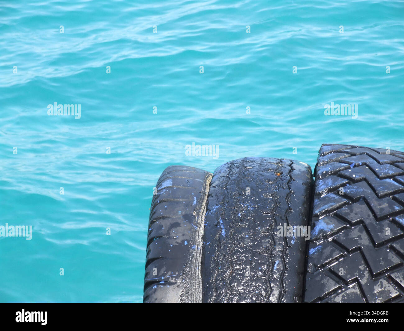 boat moor mooring point by sea in dock harbour port Stock Photo - Alamy
