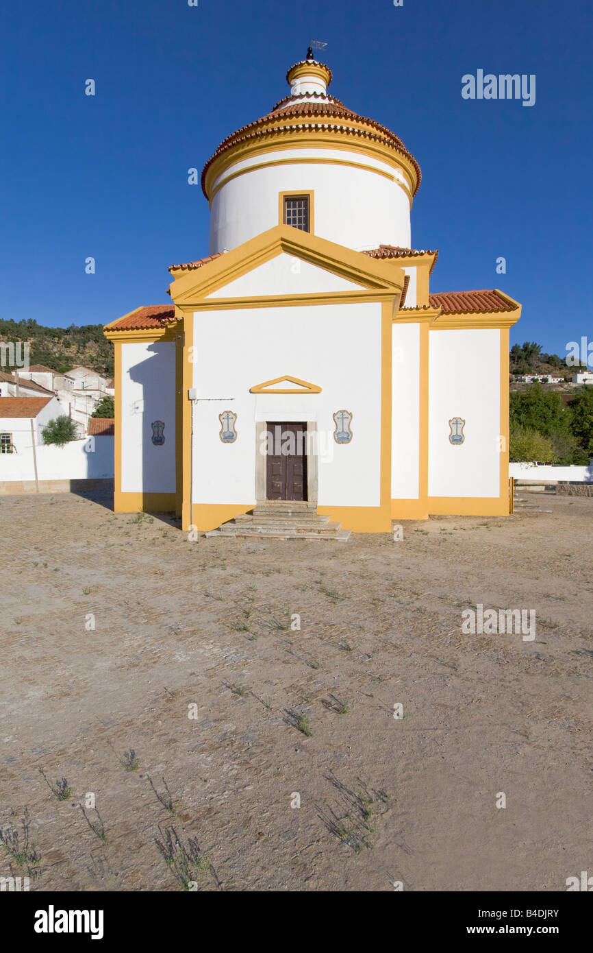 Calvario Church in Portalegre, Portugal. 17th and 18th century Stock ...
