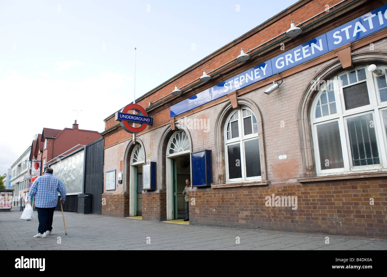 Stepney green tube station hi-res stock photography and images - Alamy
