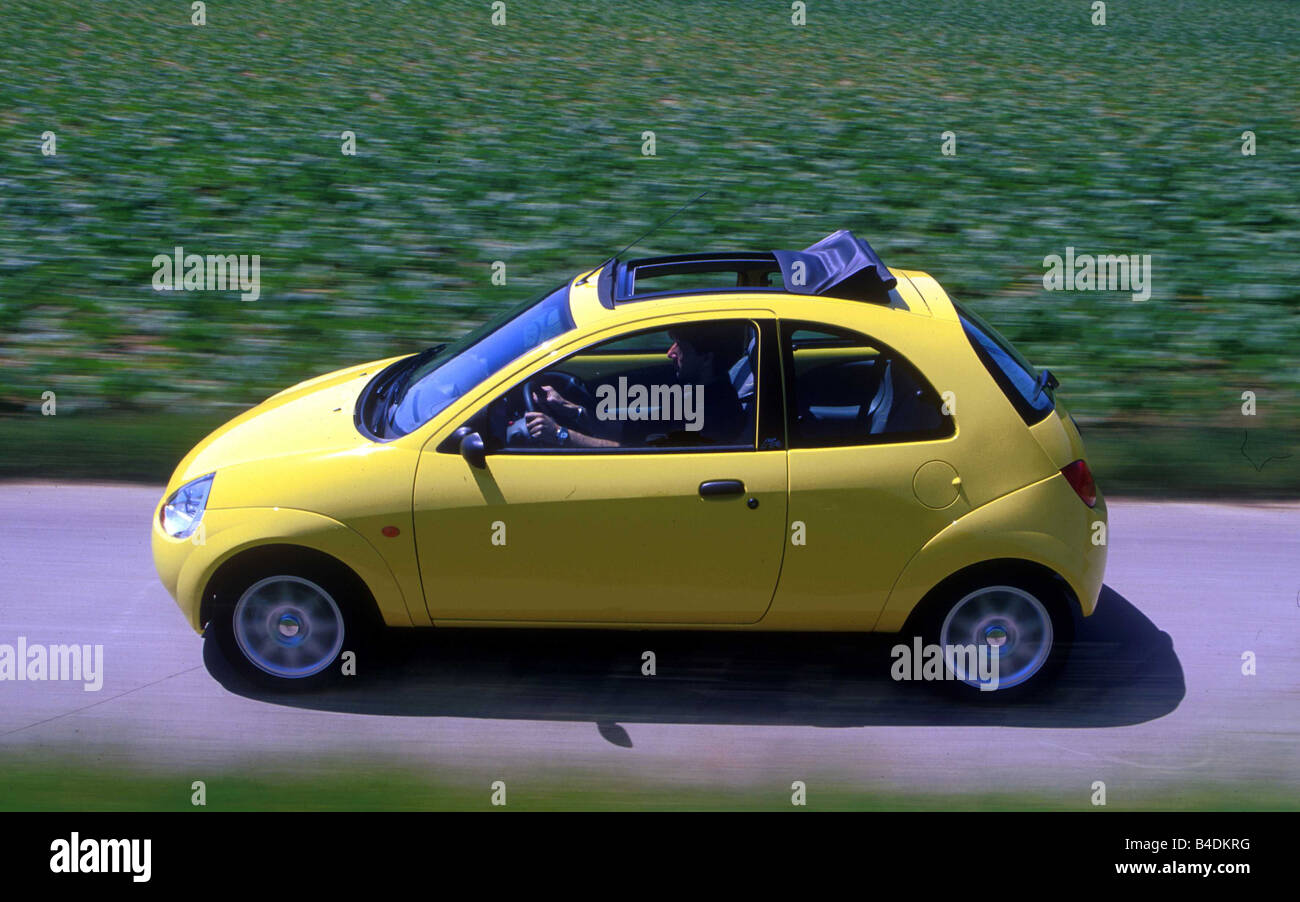 Car, Ford Ka 1.3i, small approx., Limousine, model year 1996-2002 ...