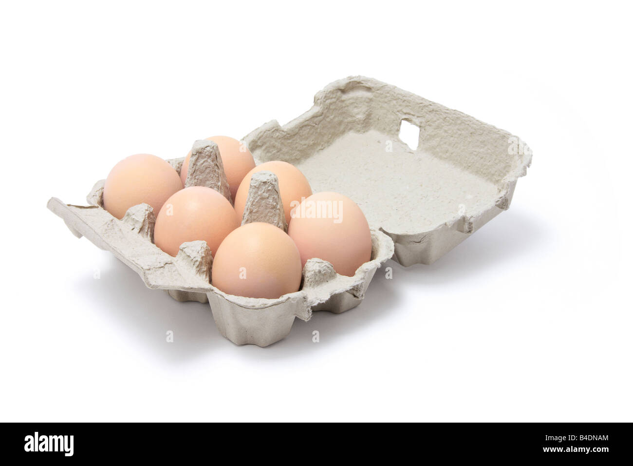 Eggs in Egg Carton Stock Photo - Alamy