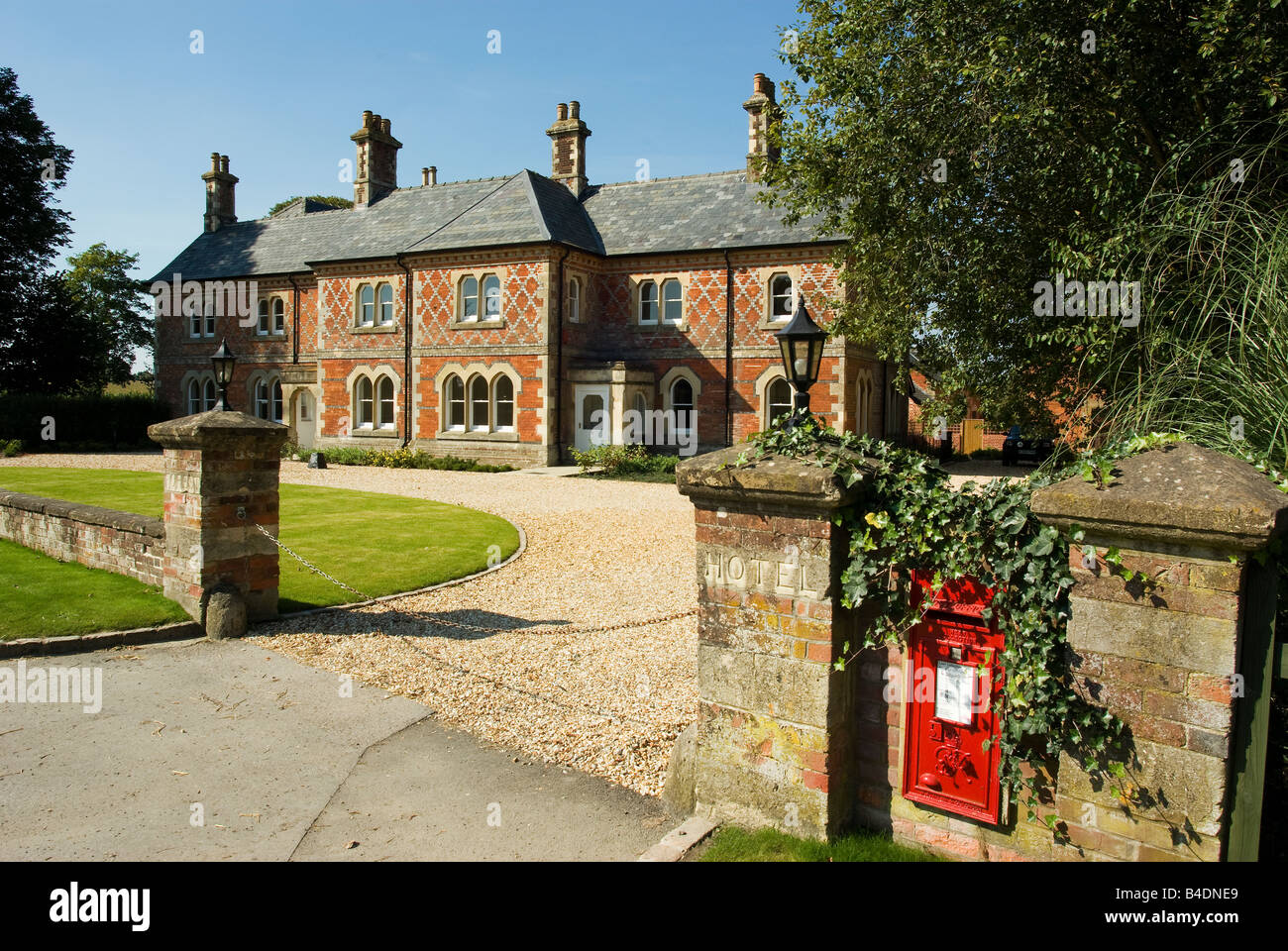 Forest Hotel, Savernake Manor Stock Photo - Alamy