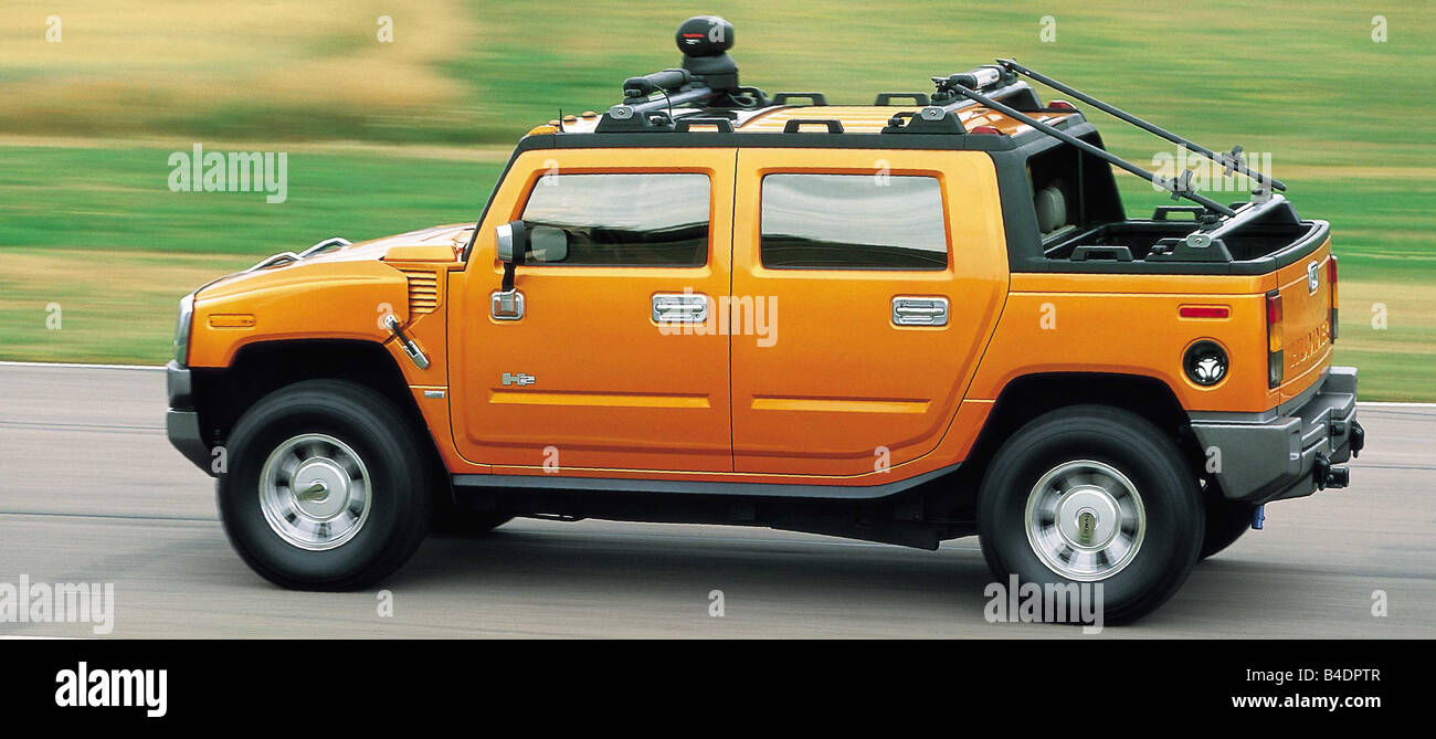 Car, Chevrolet Hummer H2, model year 2001-, cross country vehicle ...