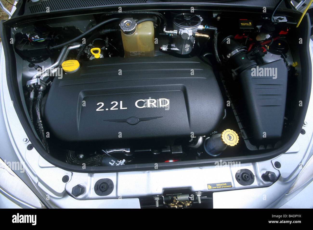 Car, Chrysler PT Cruiser 2.2 CRD, Van, model year 2000-, silver, view ...