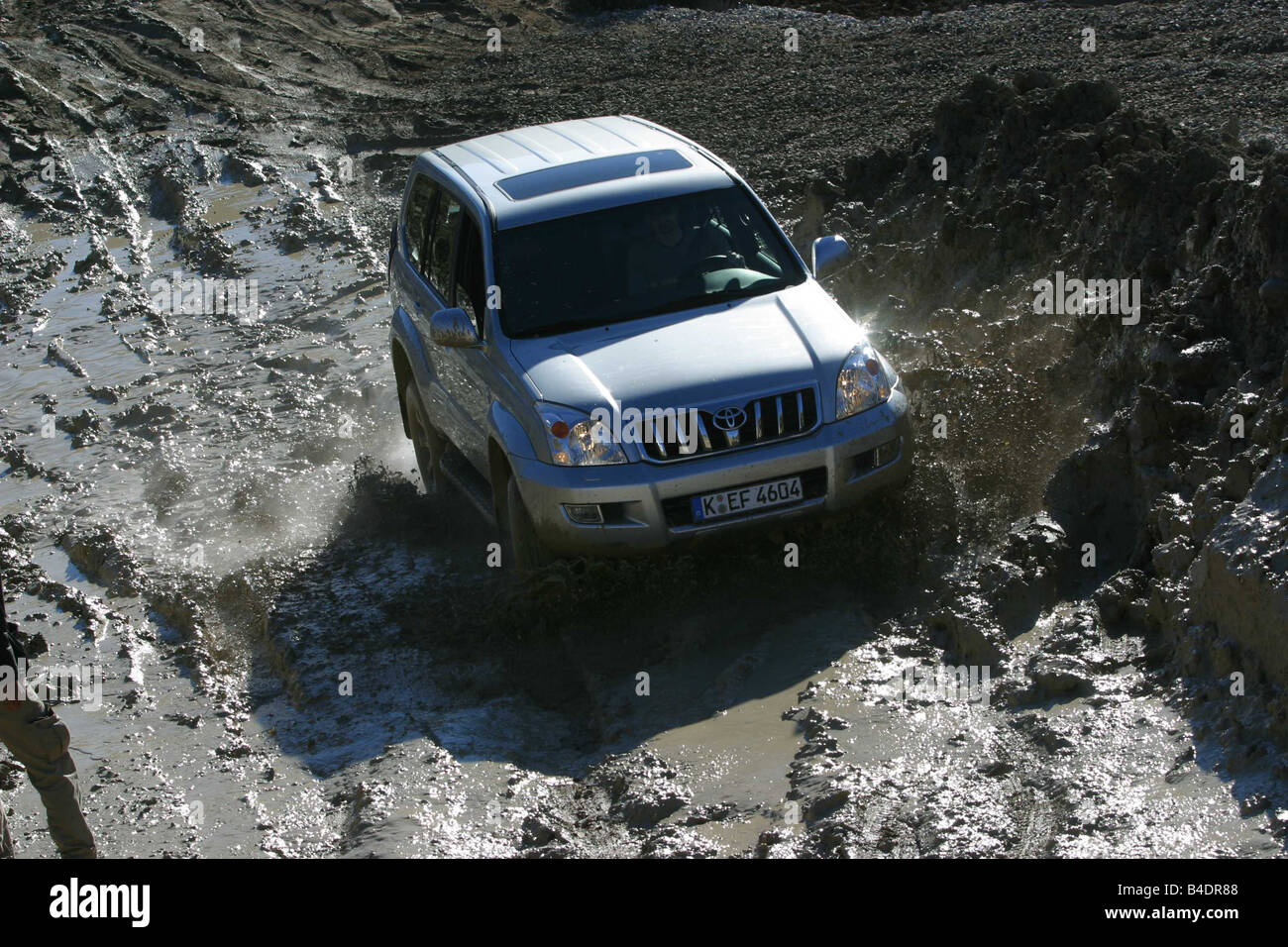 Car, Toyota Landcruiser, cross country vehicle, model year 2002 ...