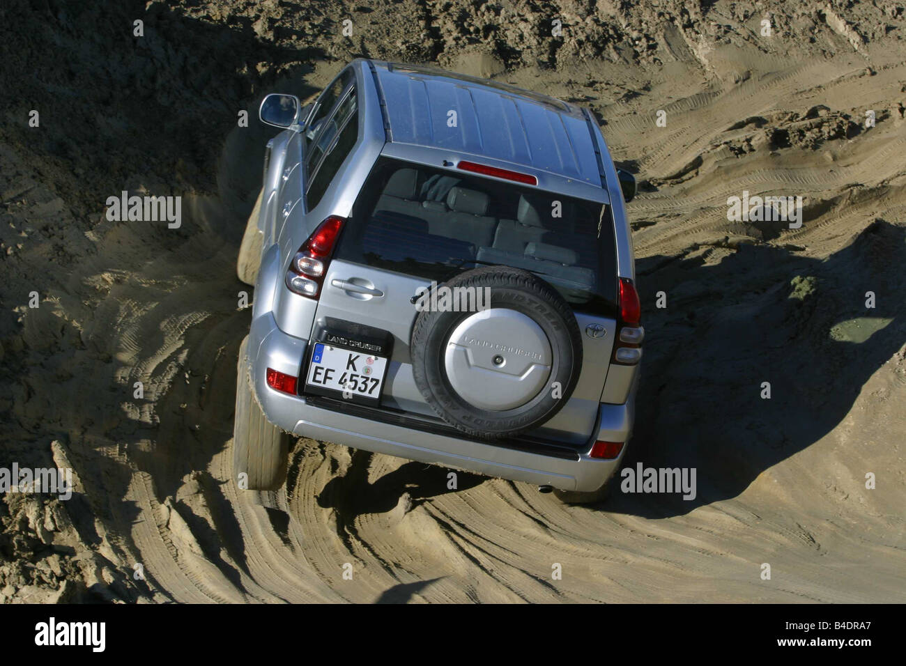 Car, Toyota Landcruiser, cross country vehicle, model year 2002 ...