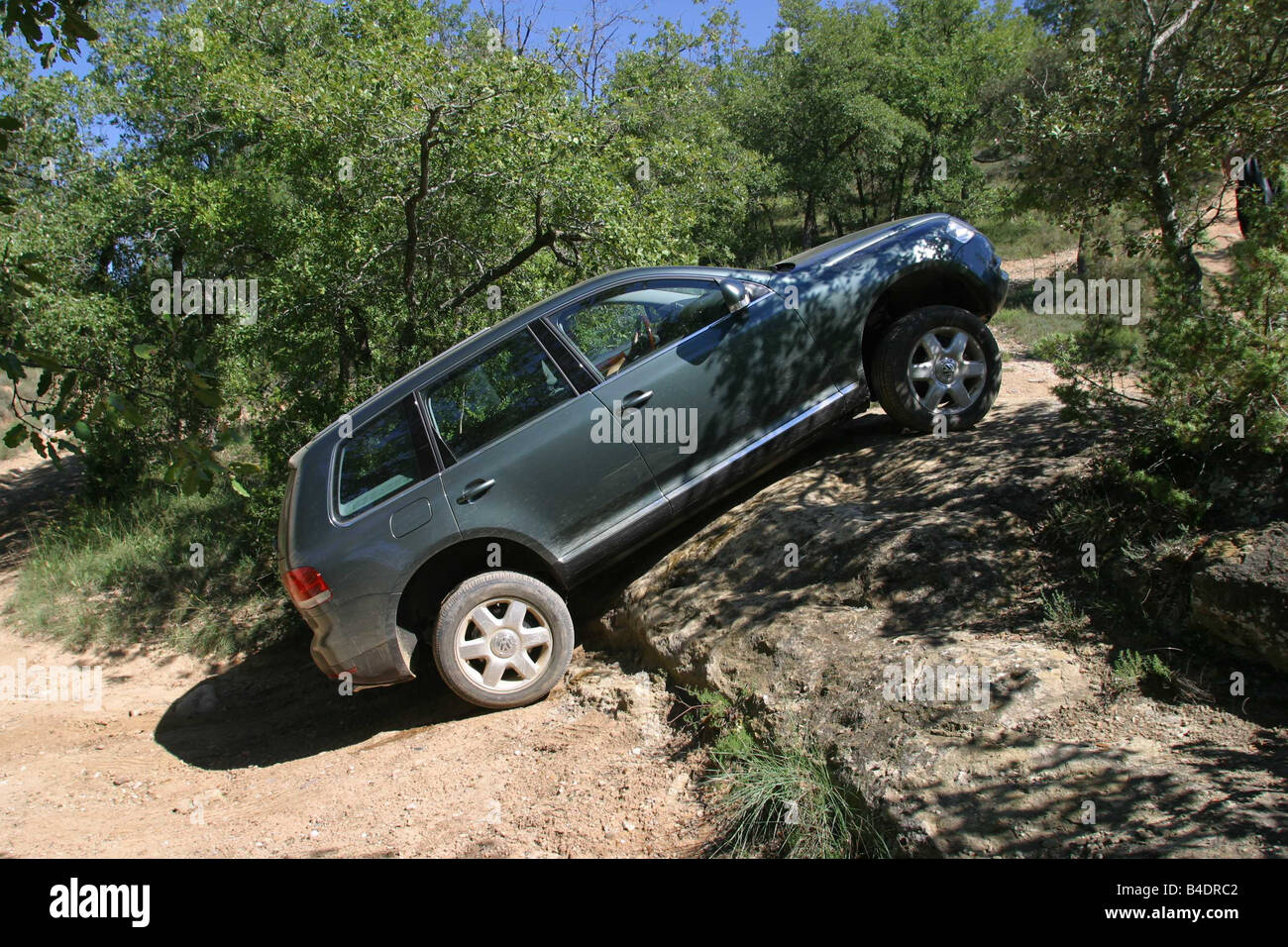 Car, VW Volkswagen Touareg V10 TDI, cross country vehicle, model year ...