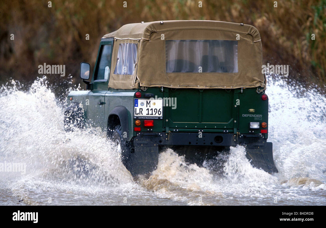 Car, Land Rover Defender 90 TD 5, cross country vehicle, model year ...
