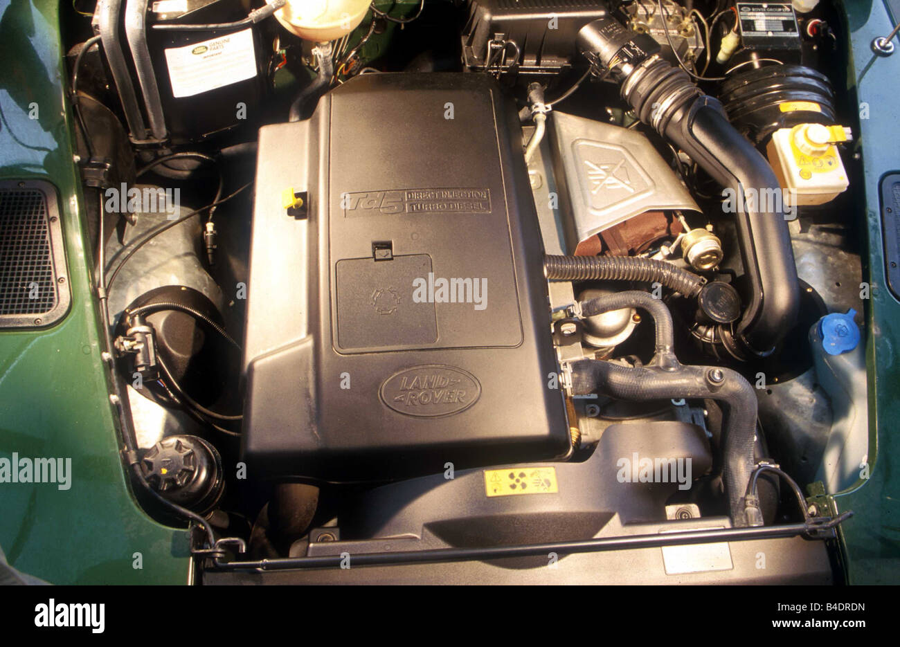 Car, Land Rover Defender 90 TD 5, cross country vehicle, model year ...