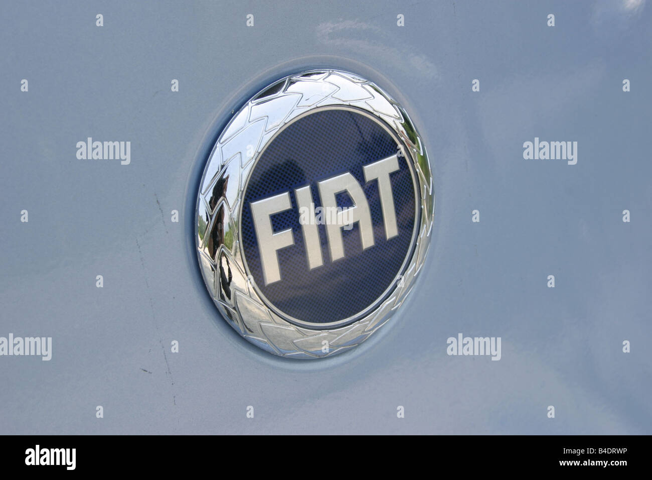 Car, Fiat Punto, small approx., Limousine, model year 2003-, silver ...