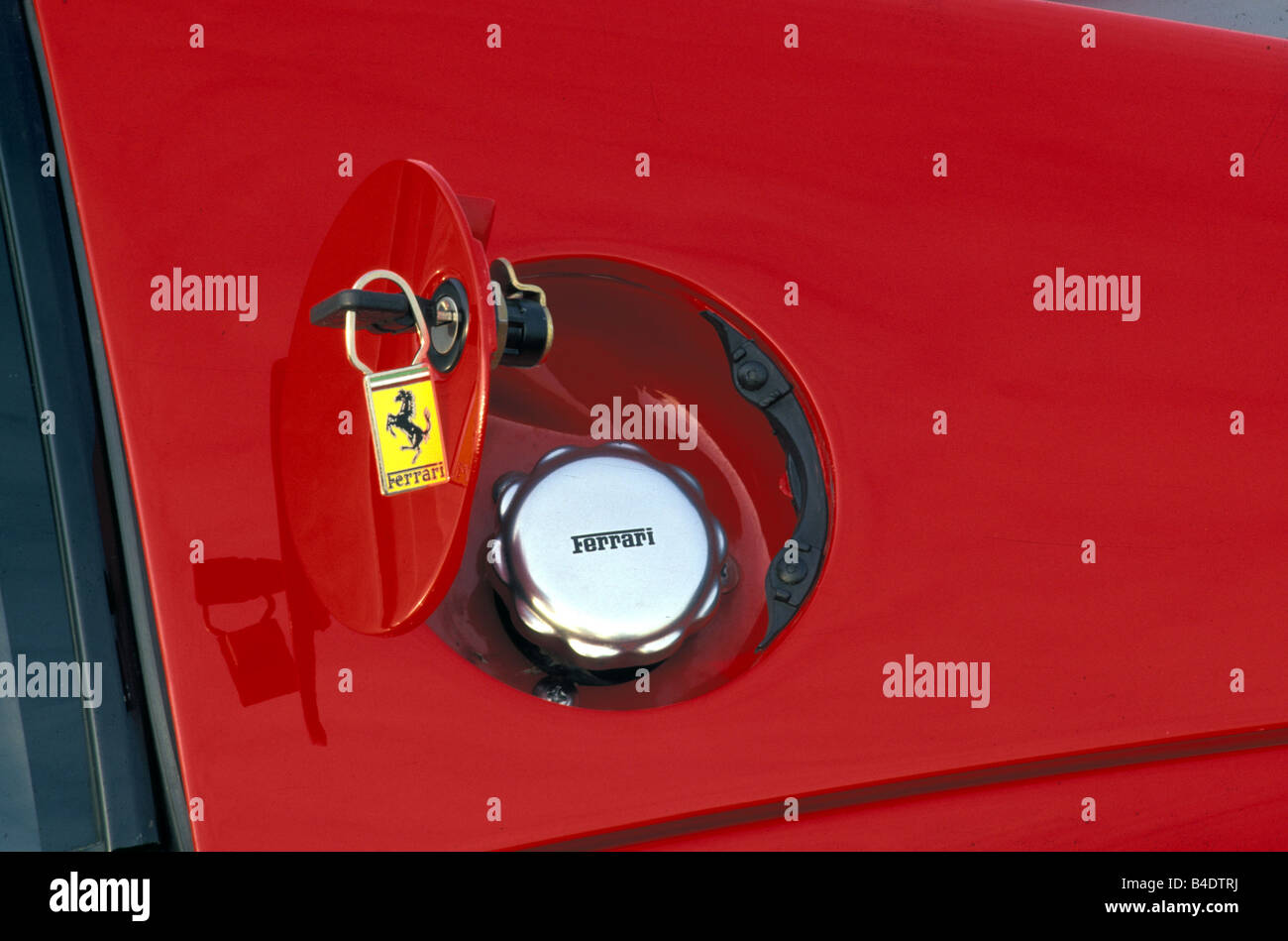 Car, Ferrari Testarossa, roadster, red, model year 1984-1991, 390 PS ...