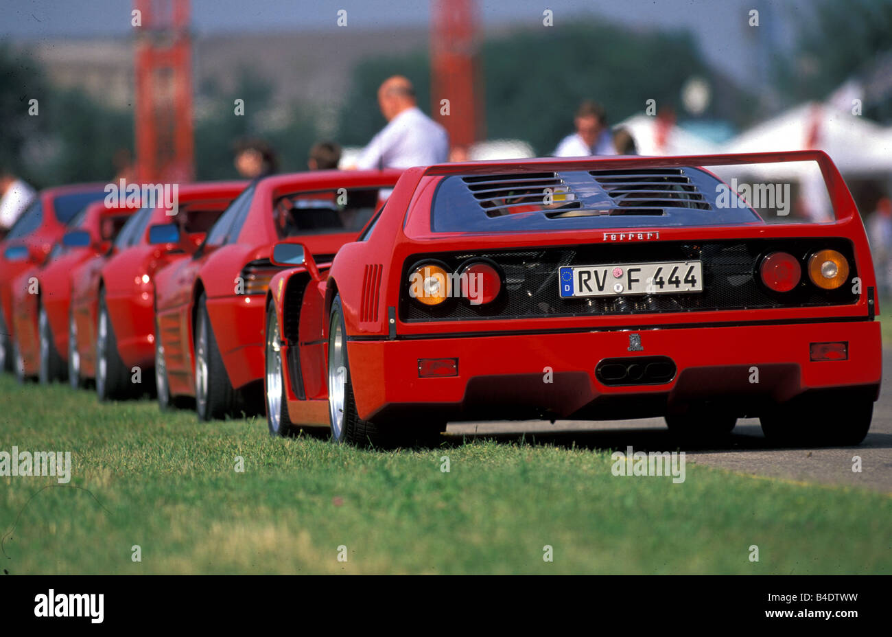 Car, Ferrari, Group , Ferraritreffen, Details Stock Photo - Alamy