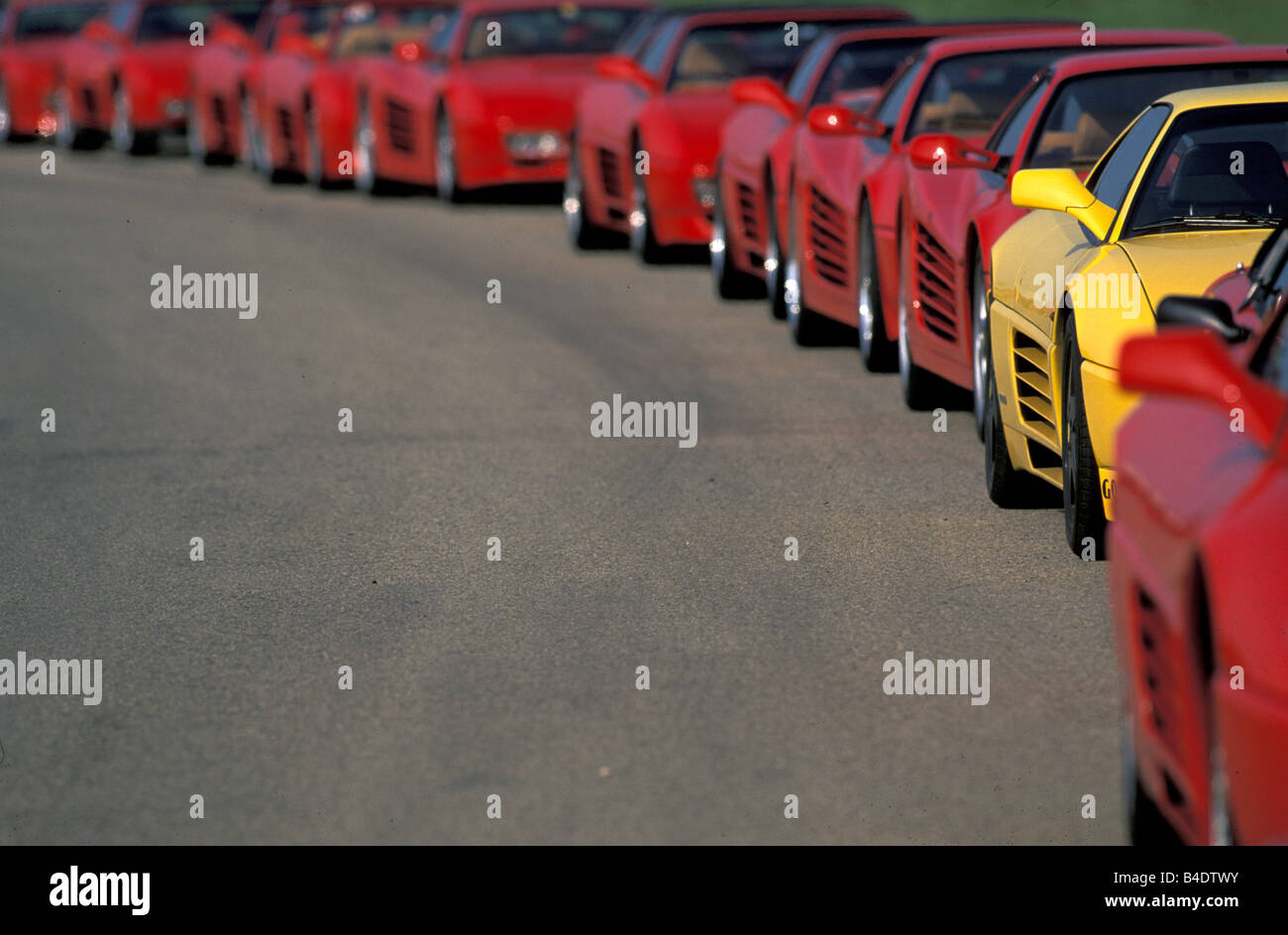Car, Ferrari, Group , Ferraritreffen, Details Stock Photo - Alamy