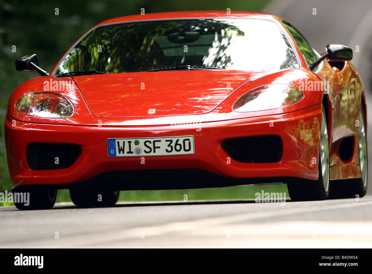 Car, Ferrari 360 Challenge Stradale, roadster, coupe/Coupe, red ...