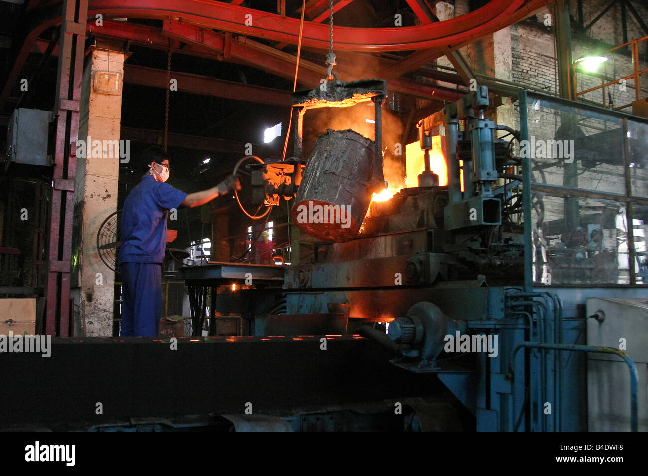 Foundry in China Stock Photo - Alamy