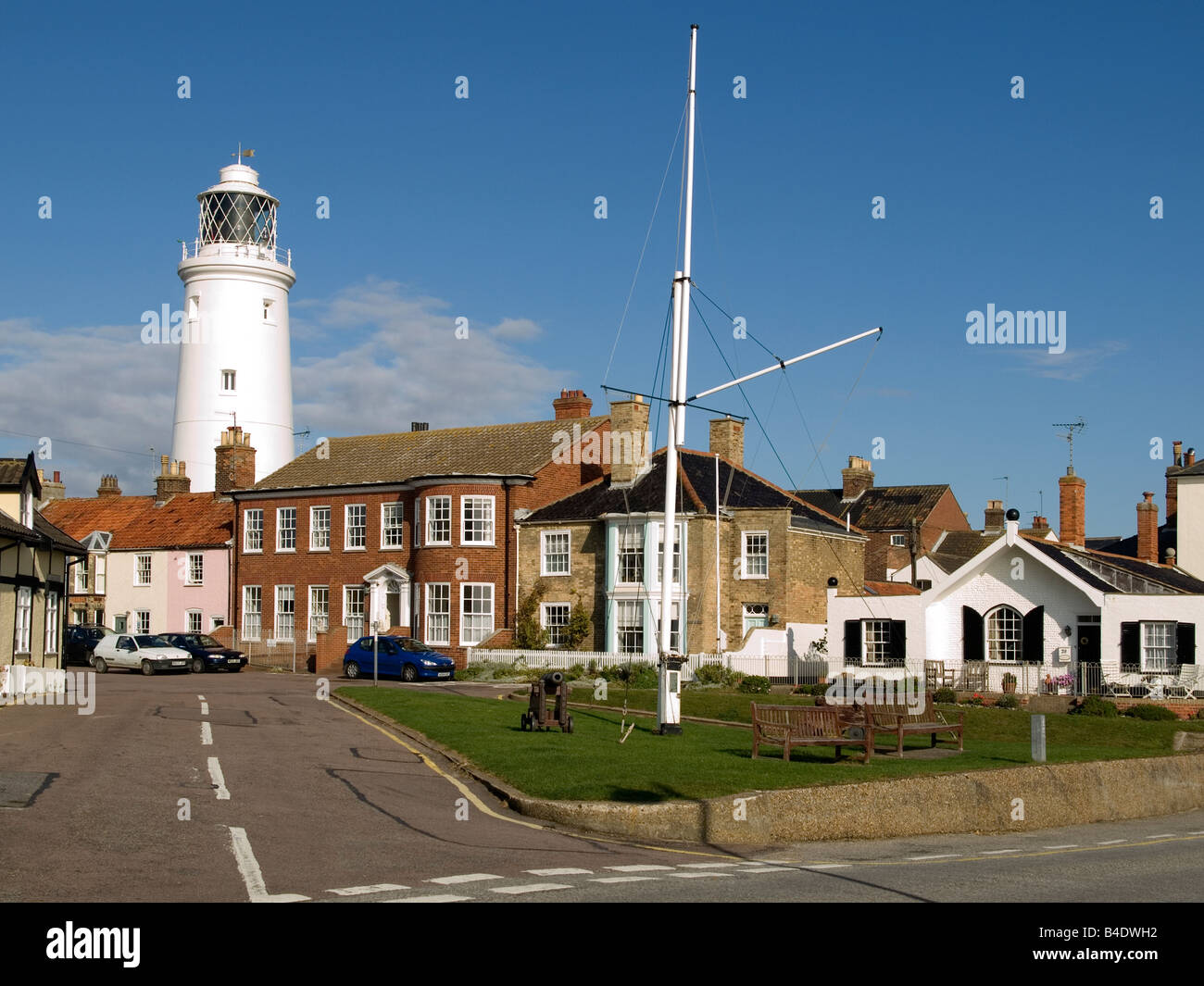 The lighthouse of the coastal town hi-res stock photography and images ...