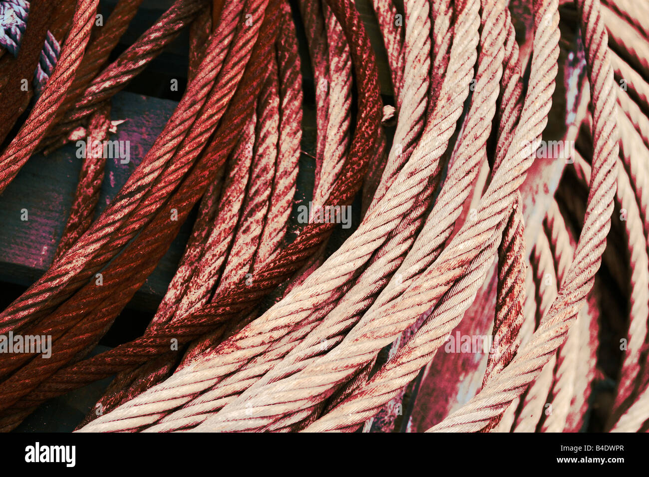 Bound with ropes hi-res stock photography and images - Alamy