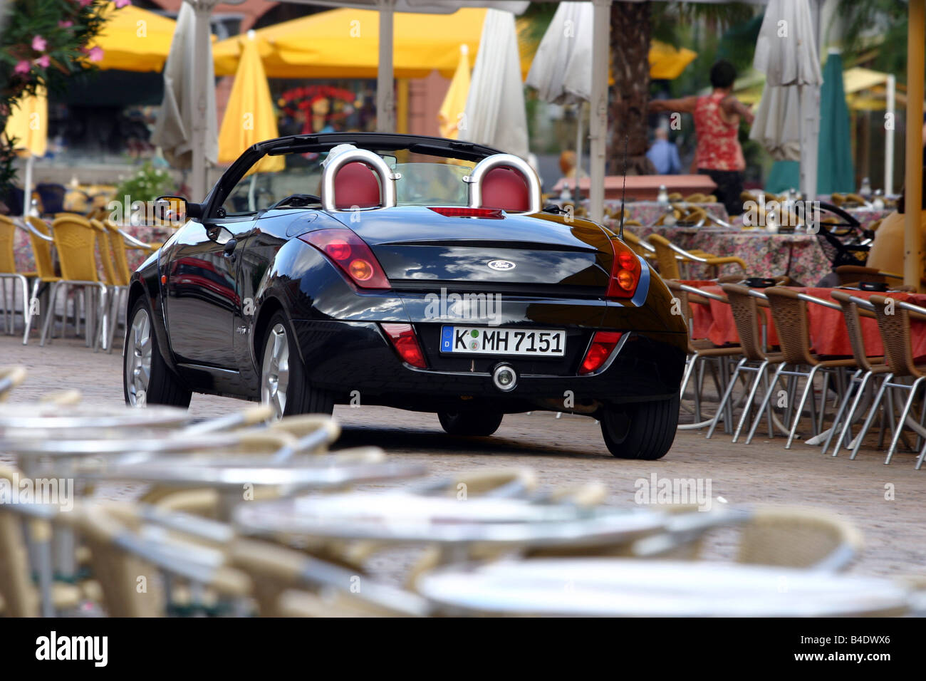 Car, Ford Street-Ka Elegance, Convertible, model year 2002-, black ...