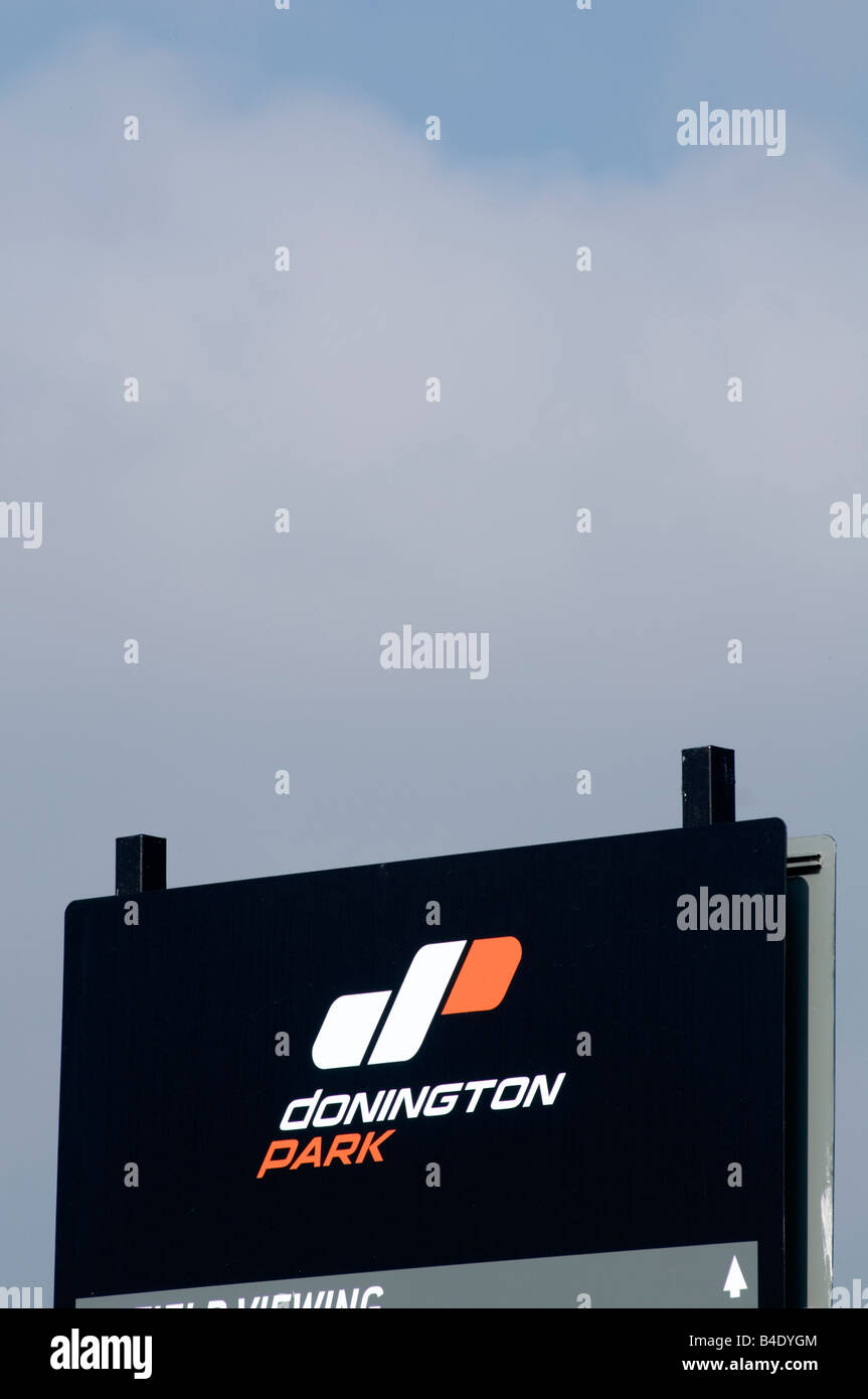 donington park racing track circuit race racetrack f1 formula one Stock ...