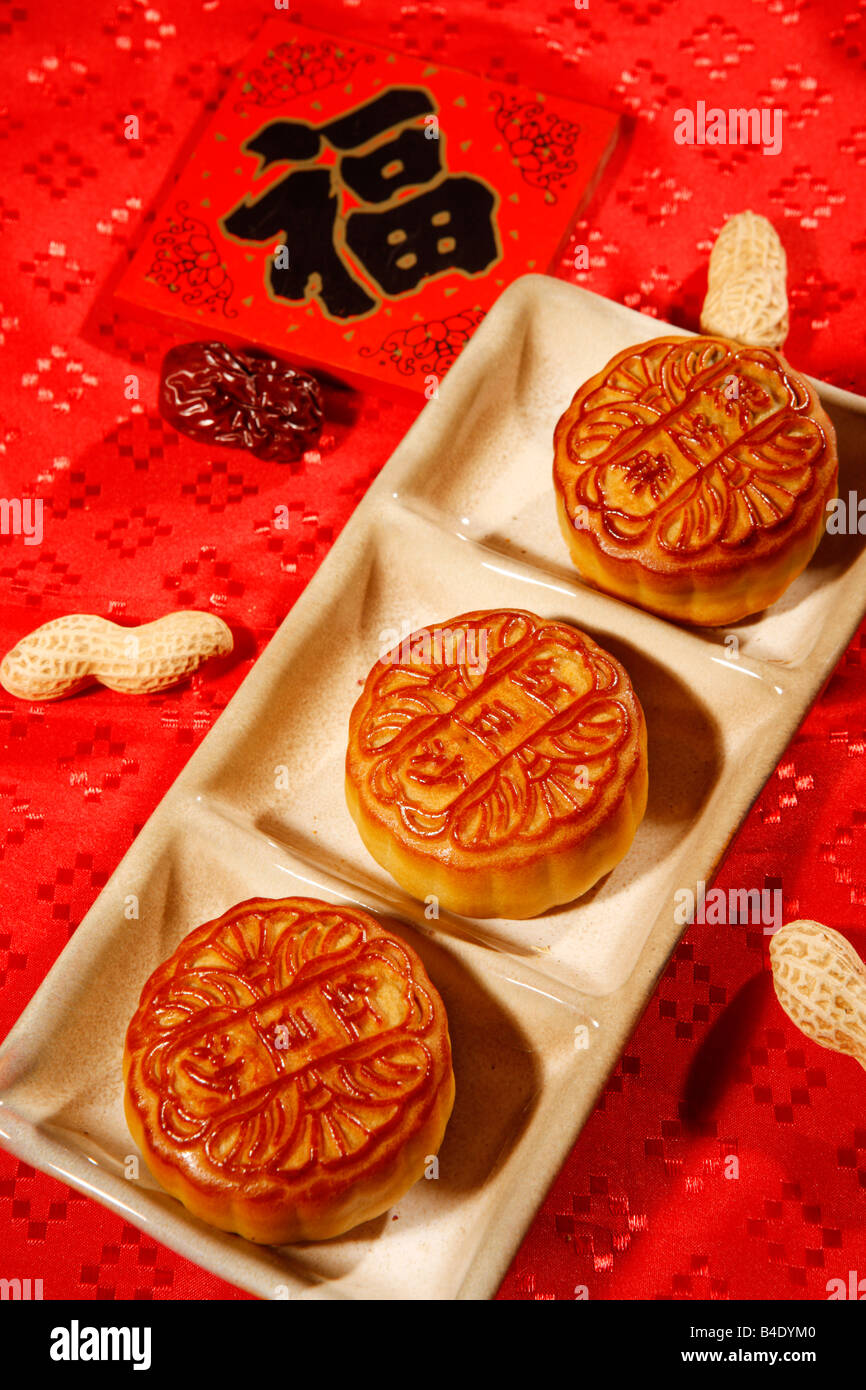 moon cake,still life Stock Photo - Alamy